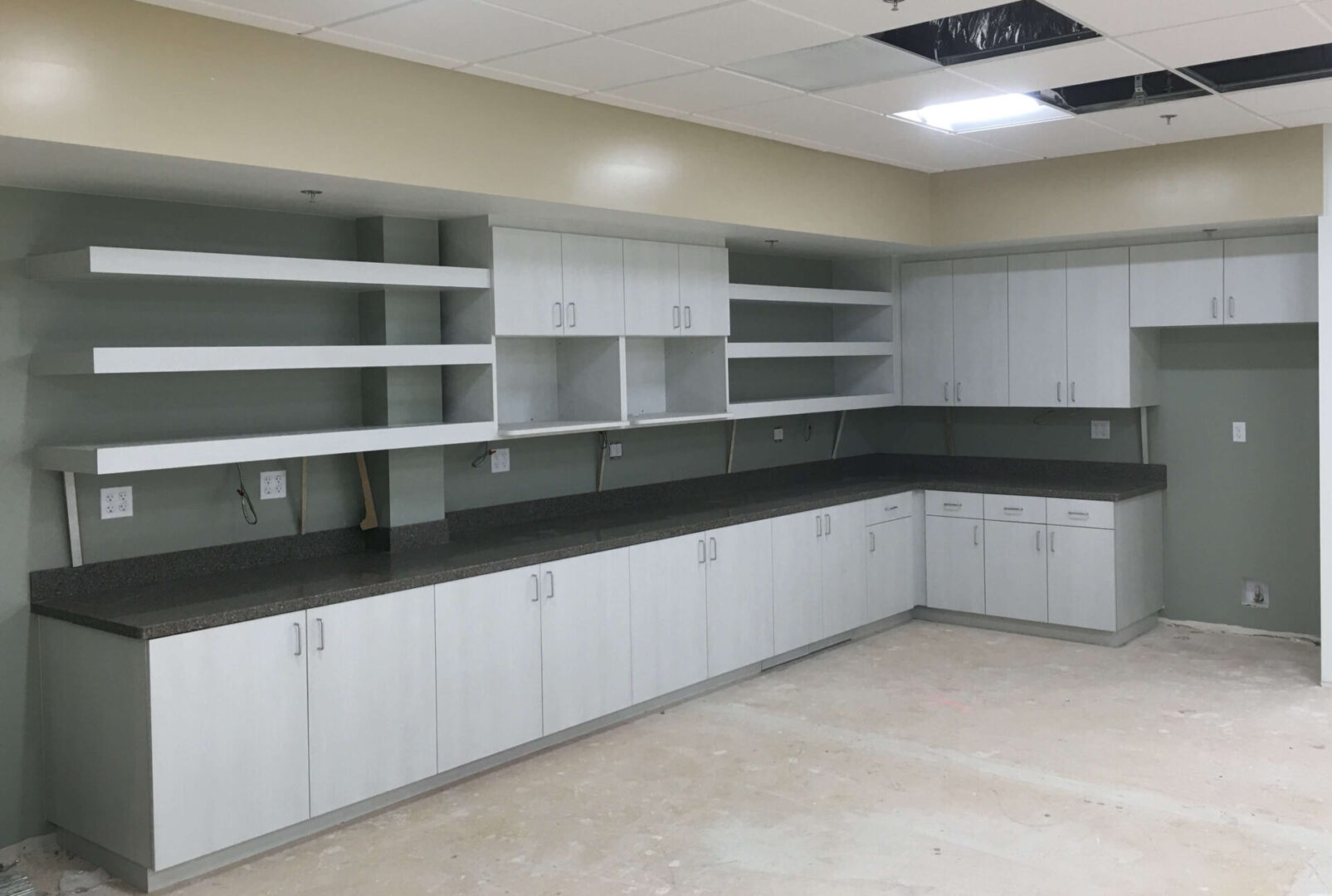 Office Spaces & Restrooms – LRB Millwork & Casework, Inc