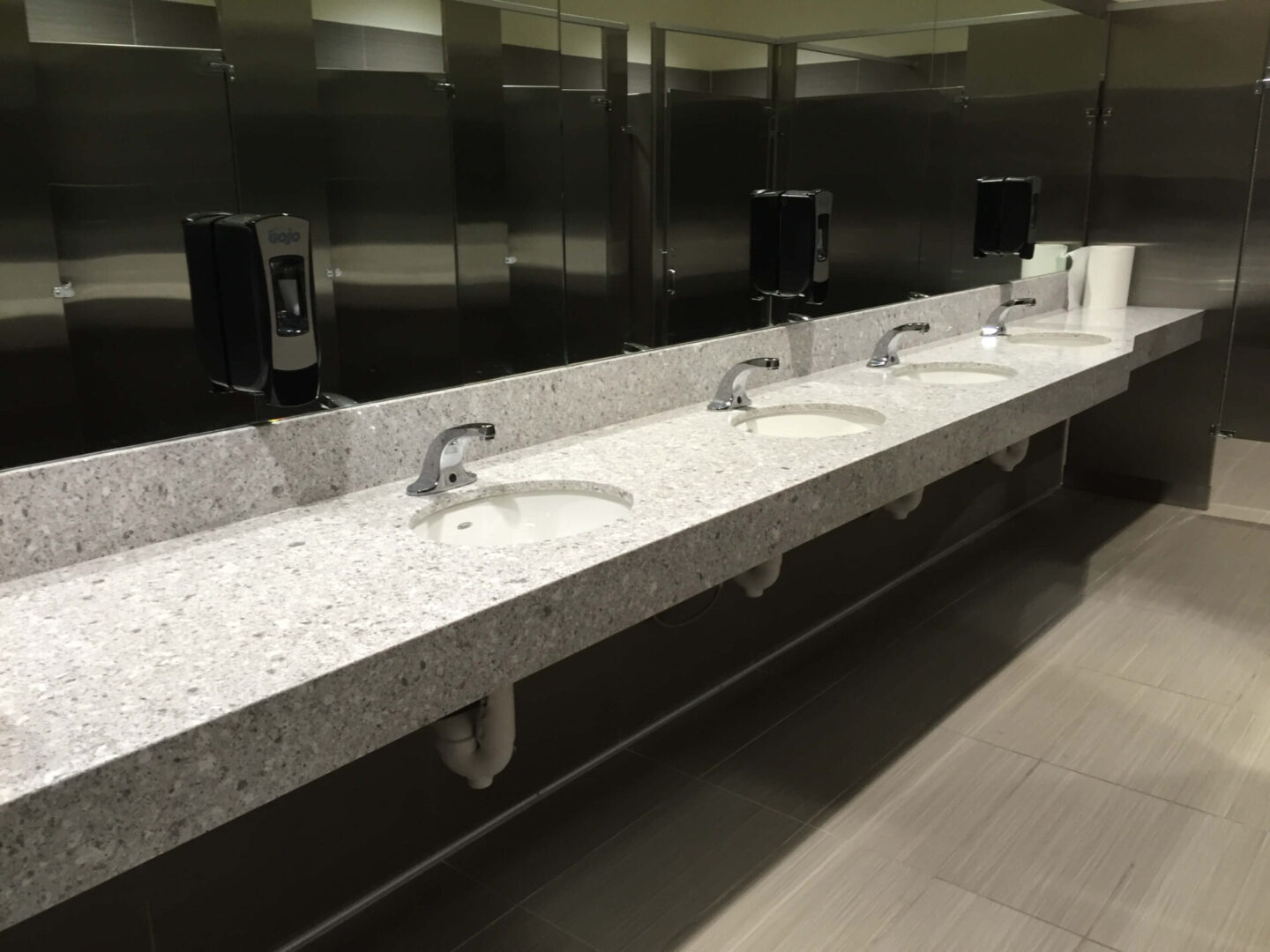 Office Spaces & Restrooms – LRB Millwork & Casework, Inc